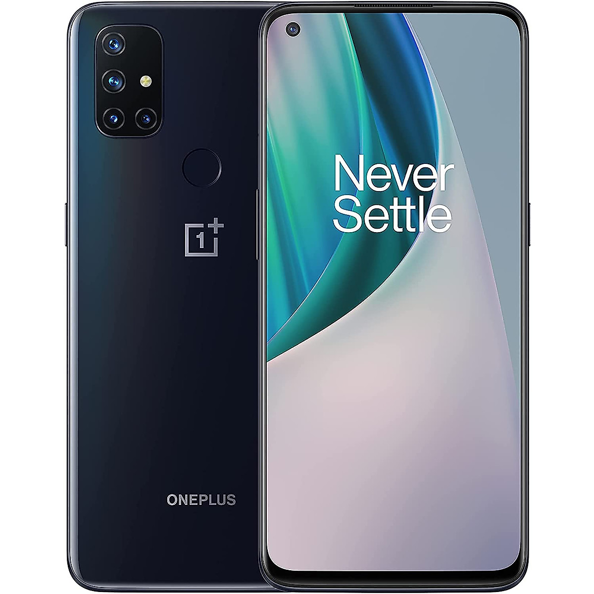OnePlus Nord N10 5G BE2028 128GB for T-Mobile - Midnight Ice (Renewed)