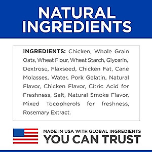 Hill's Natural Dog Treats Chicken Training Treats, Healthy Dog Snacks, 3 oz. Bag