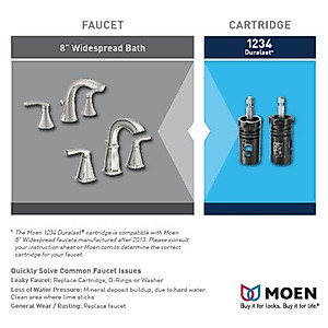 Moen 1234 Duralast Two Handle Replacement Cartridge