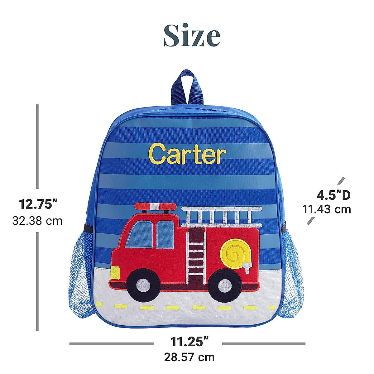 Let's Make Memories Personalized Just For Me Backpack - Back to School - Kid’s Backpack - Tote School Supplies - For School, Sleepovers - Ballerina Design - Customize Name