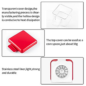 1200W Small Household Popcorn Maker Oil Free and Low Heat Popcorn Maker Machine Air Popcorn Popper for Party,Date,Childrens Birthday