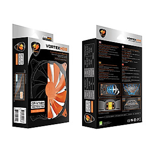 Cougar Vortex HDB 120 Cooling CF-V12H, Orange