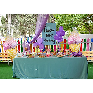 4pcs Ice Cream Balloon for Wedding Birthday Babyshower Theme Party Decoration 37Inch