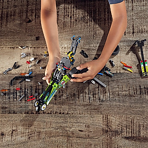 LEGO Technic Dragster 42103 Pull-Back Racing Toy Building Kit (225 Pieces)