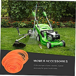 HANABASS Mowing line Grass Trimmer Wire Mower Accessories Brush Cutter line Trimmer line for Mower Garden Trimmer line Cordless Weed Wacker Brush Cutter Trimmer line Steel Wire Jagged