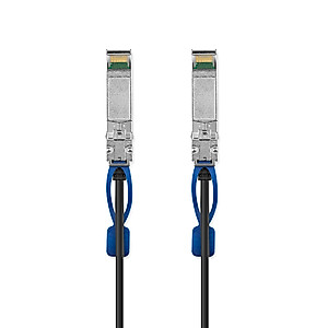25G SFP28 DAC Cable, 25GBASE-CR SFP+ Twinax Cable, 25Gbps SFP28 to SFP28 Direct Attach Copper(DAC) Passive Cable, for Cisco SFP-H25GB-CU3M, Ubiquiti UniFi UACC-DAC-SFP28, Arista, and More, 3m(10ft)