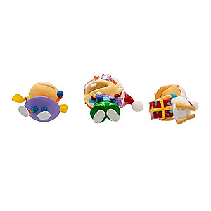 Kurt S. Adler Rugrats Blow Mold 3-Piece Ornament Set, 3.5-Inches, Multicolor
