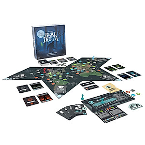 Goliath The Last Podcast on The Left Presents: The Real Truth - Strategy Game of World Conspiracy Theories and Mysteries with Over 300 Components - Ages 14 and Up, 2-5 Players
