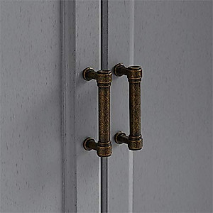 Pemberly Row Medicine Cabinet in Vintage Gray