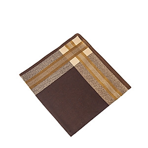 Men's Handkerchiefs,100% Cotton 6 Piece Gift Set