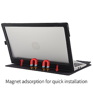 forubar Laptop Cover Case for HP Envy x360 15 inch 15-ep/15t-ep/15-ee/15z-ee/15-ed/15t-ed Chromebook,Sleeve Bag with 2-in-1 Detachable Design Compatible HP EliteBook 850 G8 Notebook PC / 850 G7