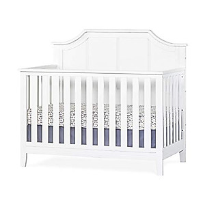 Child Craft Rylan 4-in-1 Convertible Baby Crib, Matte White