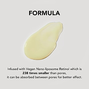 [SKIN&LAB] Retinol Repair Serum | Contains Vegan Retinol, Bakuchiol and Peptides| For Reduce Wrinkles & Fine Lines, Smoothing | Daily Facial Essence | For Sensitive Skin Type | 1.01 fl.oz