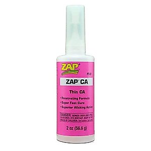 Set of 4 Pacer Technology (Zap) Zap CA Adhesives, 2 oz