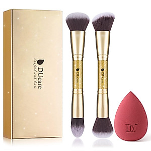 DUcare Makeup Brushes Duo End Makeup Blender Sponge