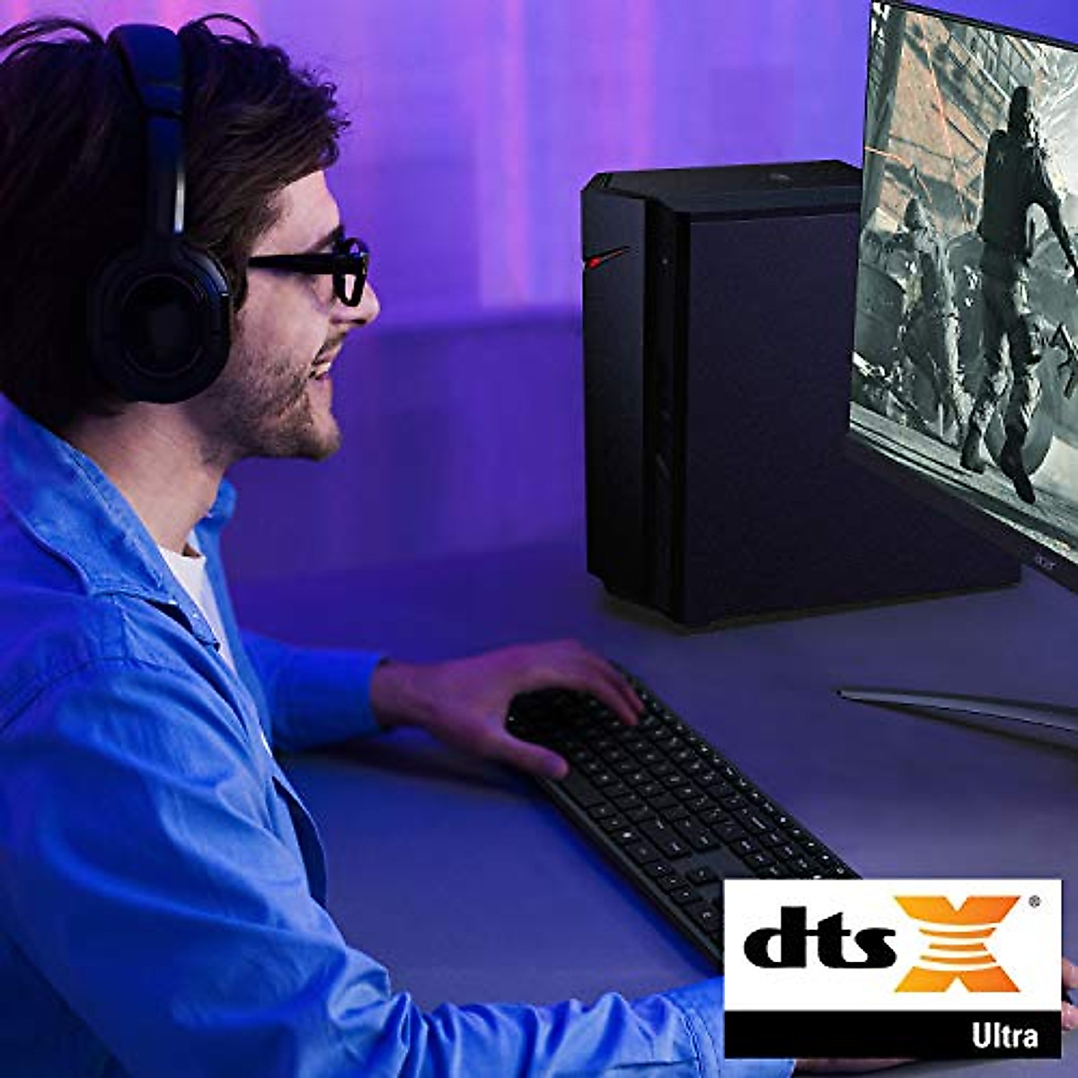 Acer Nitro 50 N50-620-UR11 Gaming Desktop | 11th Gen Intel Core i5-11400F 6-Core Processor | NVIDIA GeForce GTX 1650 | 8GB DDR4 | 512GB NVMe M.2 SSD | Intel Wi-Fi 6 AX201 | Keyboard and Mouse