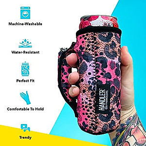 Lit Handlers Slim Can Holder - 12 oz Tall Can Sleeve for Slim Drinks - Neoprene Material Insulated Beverage Cooler & Cover - Machine Washable, Tear Resistant, Reusable Drink Insulator Sleeve for Beach