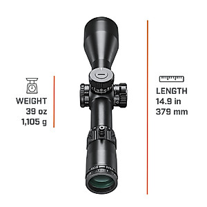 Elite Tactical Bushnell 6-36x56mm XRS3 Riflescope with G4P Precision Reticle, Professional Grade, Long Range Competition Riflescope with ED Prime Objective