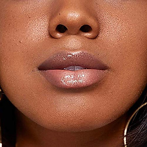 Rimmel Stay Glossy Lip Gloss - Non-Sticky and Lightweight Formula for Lip Color and Shine - 820 Seduce Me, .18oz