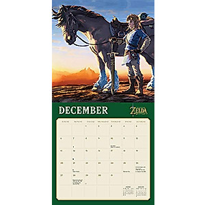 Legend of Zelda 2020 Wall Calendar