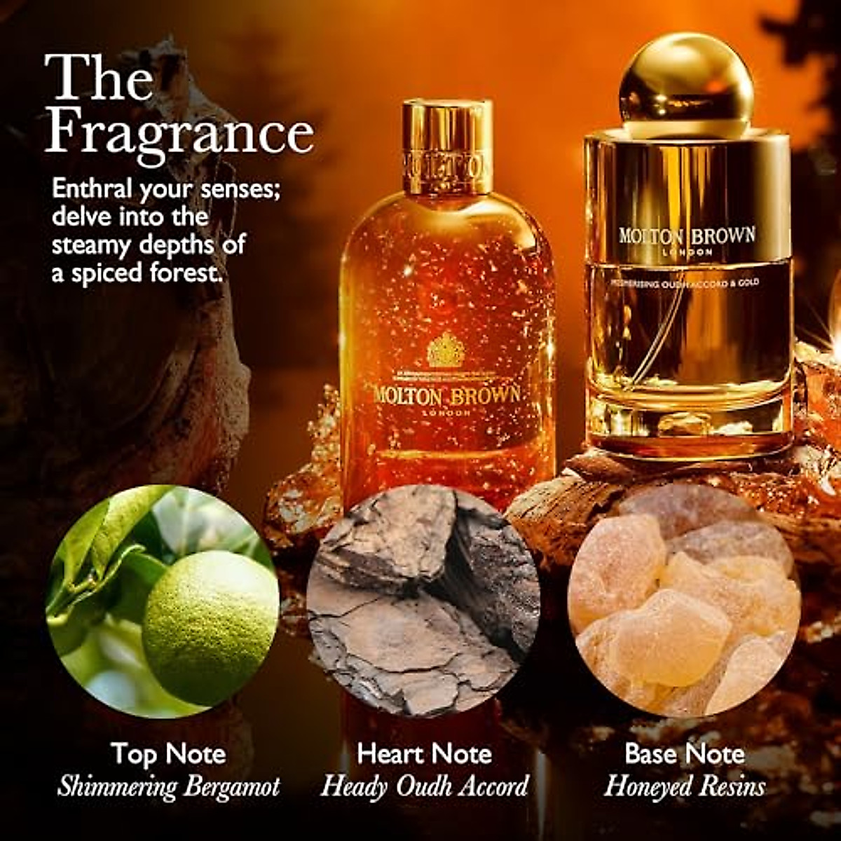 Molton Brown Mesmerising Oudh Accord & Gold Eau de Toilette 3.3 Fl Oz