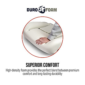 The Seat Shop Durofoam Replacement Driver/Passenger Bottom Foam Seat Cushion (Compatible with 2015-2018 Chevrolet Silverado/GMC Sierra 2500/3500 and 2014-2018 1500 Non Air Conditioned Seats)