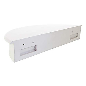 kieragrace Providence Morris Half Moon Shelf - White, Matte Finish