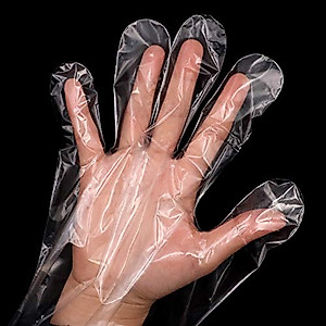 Disposable Long Gloves 35 Inch Length Transparent Veterinary Glove 50 Pcs Artificial Insemination Kit for Dogs Cattle Horse