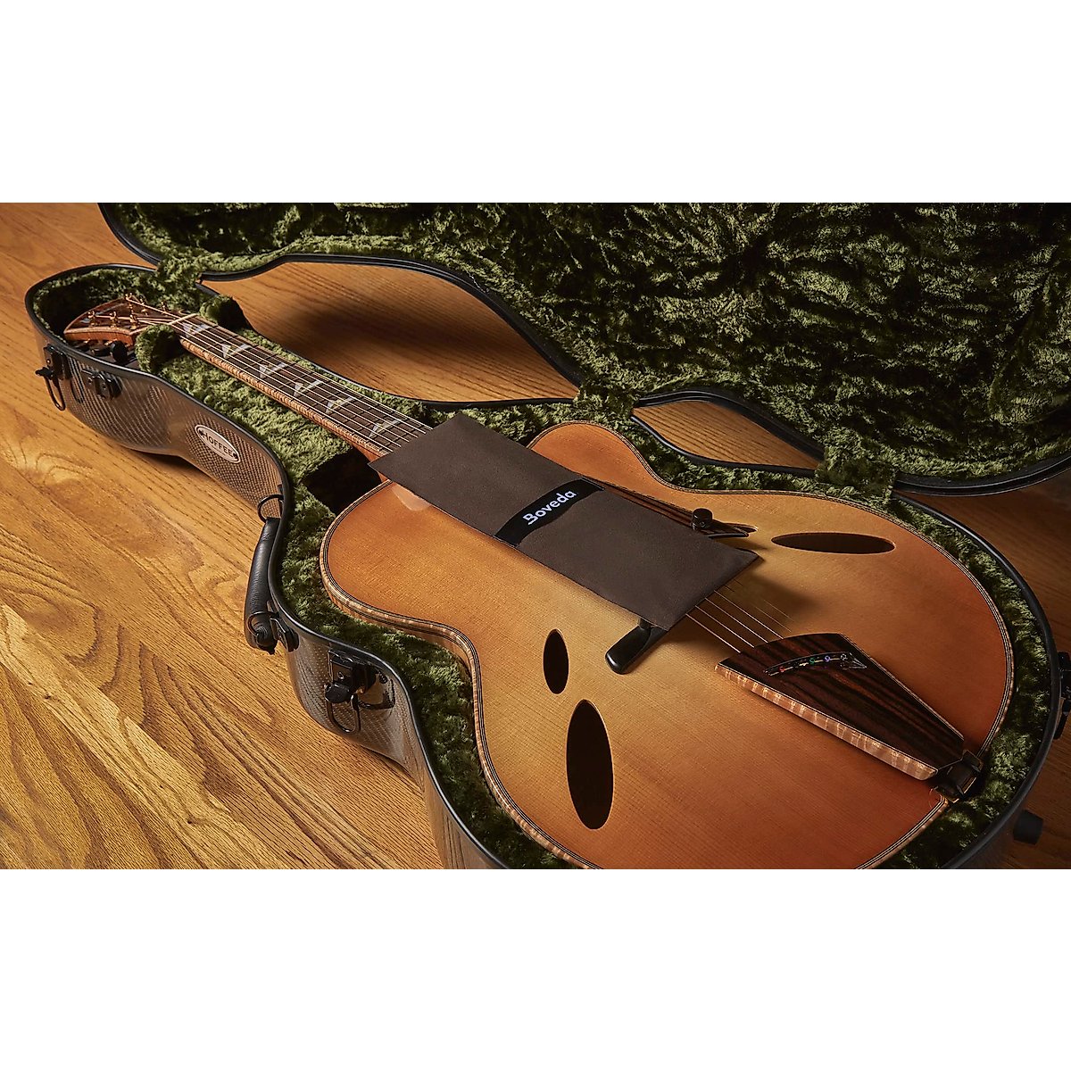 Boveda for Music | Double-Sleeve Fabric Holder for 49% RH Boveda 2-Way Humidity Control | For Use with 2 Boveda Size 70 to Protect Large Instruments from Cracking/Warping