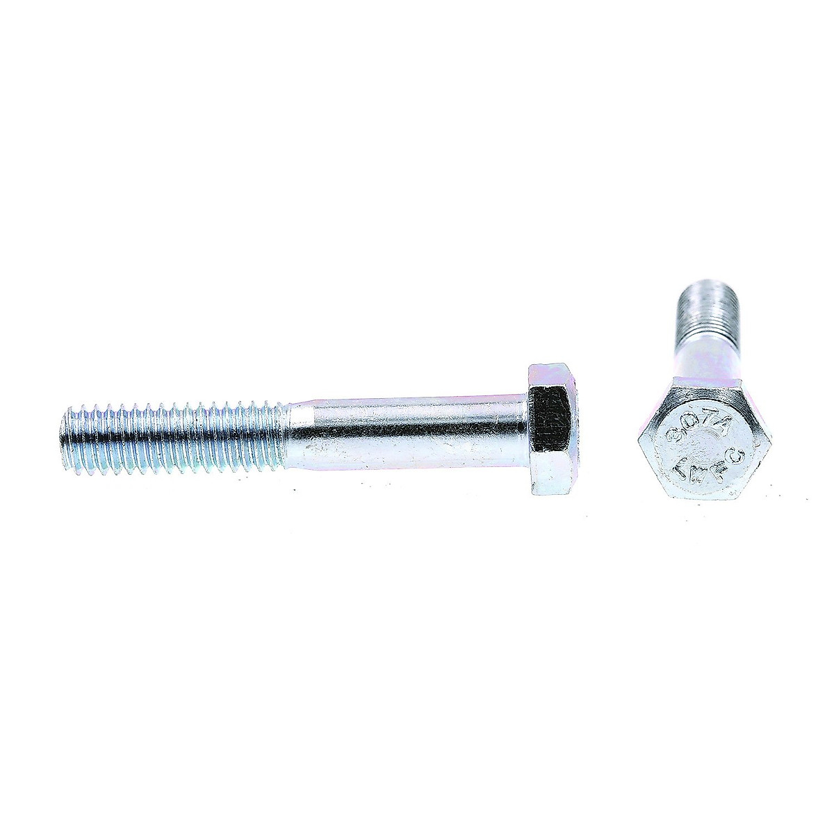 Prime-Line 9059087 Hex Bolts, 5/16 In.-18 X 2 In., A307 Grade A Zinc Plated Steel (50 Pack)