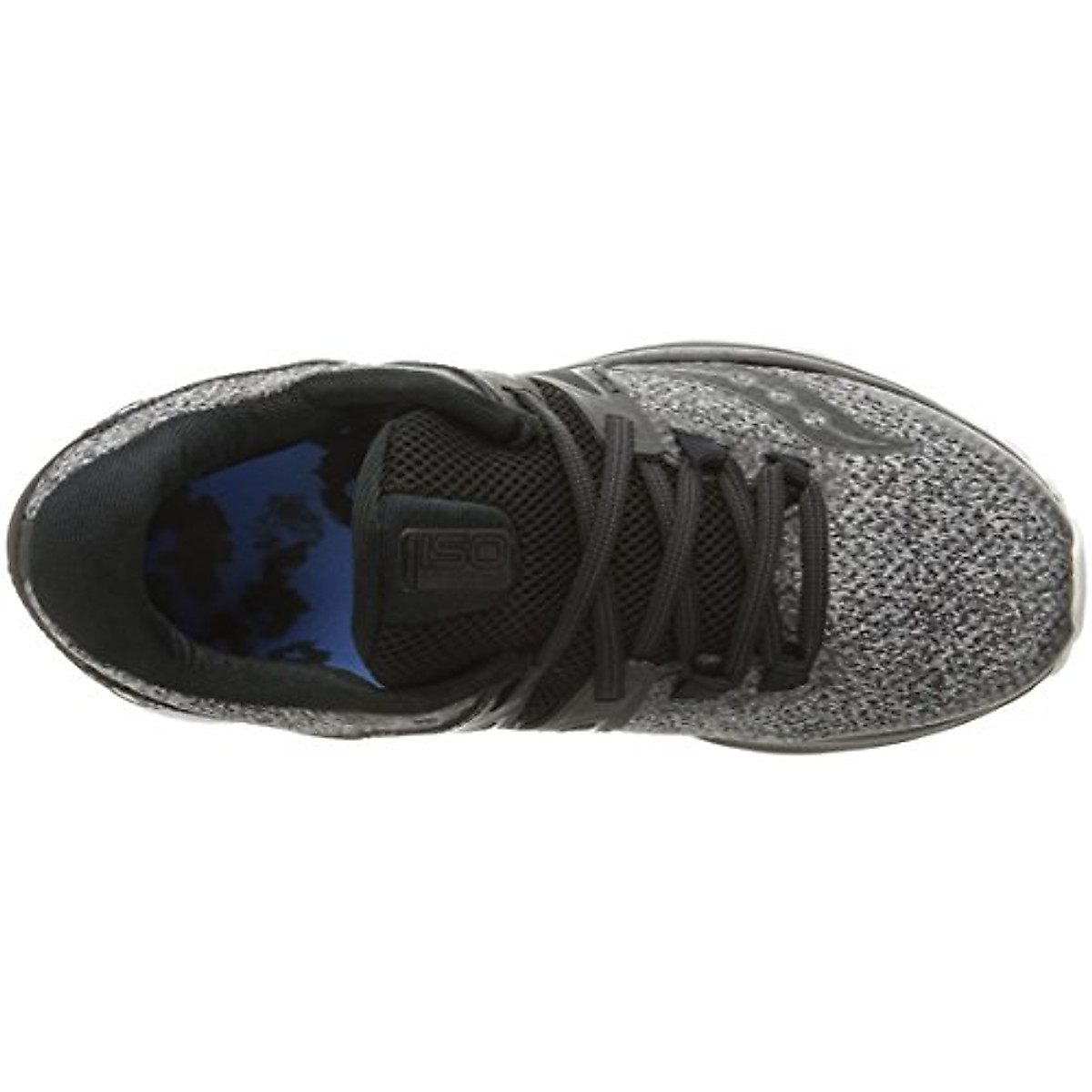 Saucony Women's Triumph ISO 3 LR Running Shoe, Grey/Black, 6.5 M US