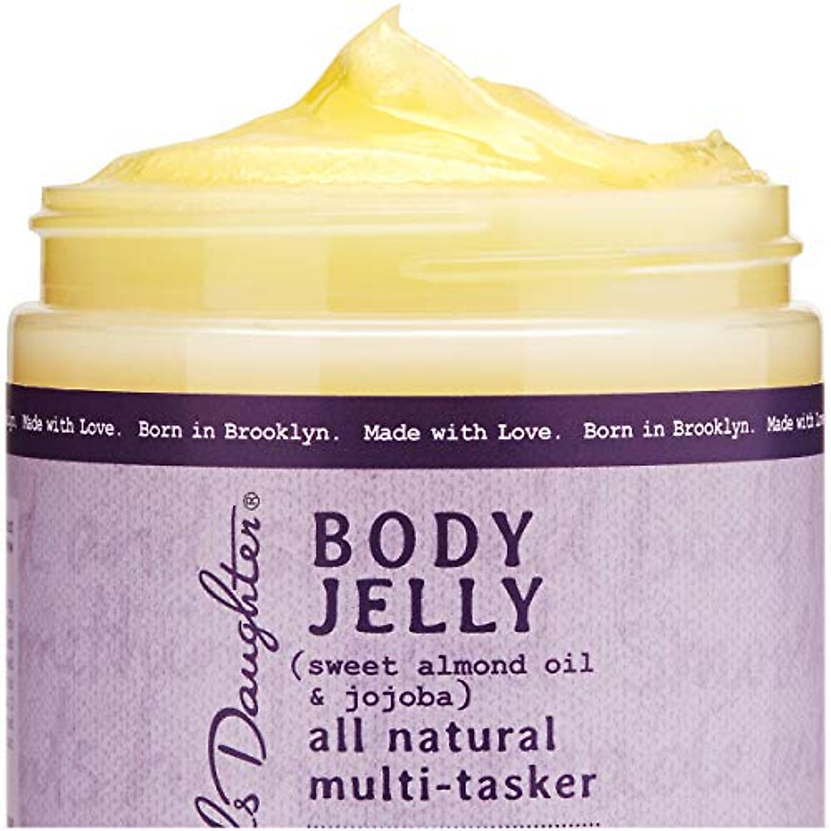Carol’s Daughter Body Jelly Moisture Rich Body Jelly All Natural Multi Tasker with Sweet Almond Oil and Jojoba for All Skin Types, 8 oz