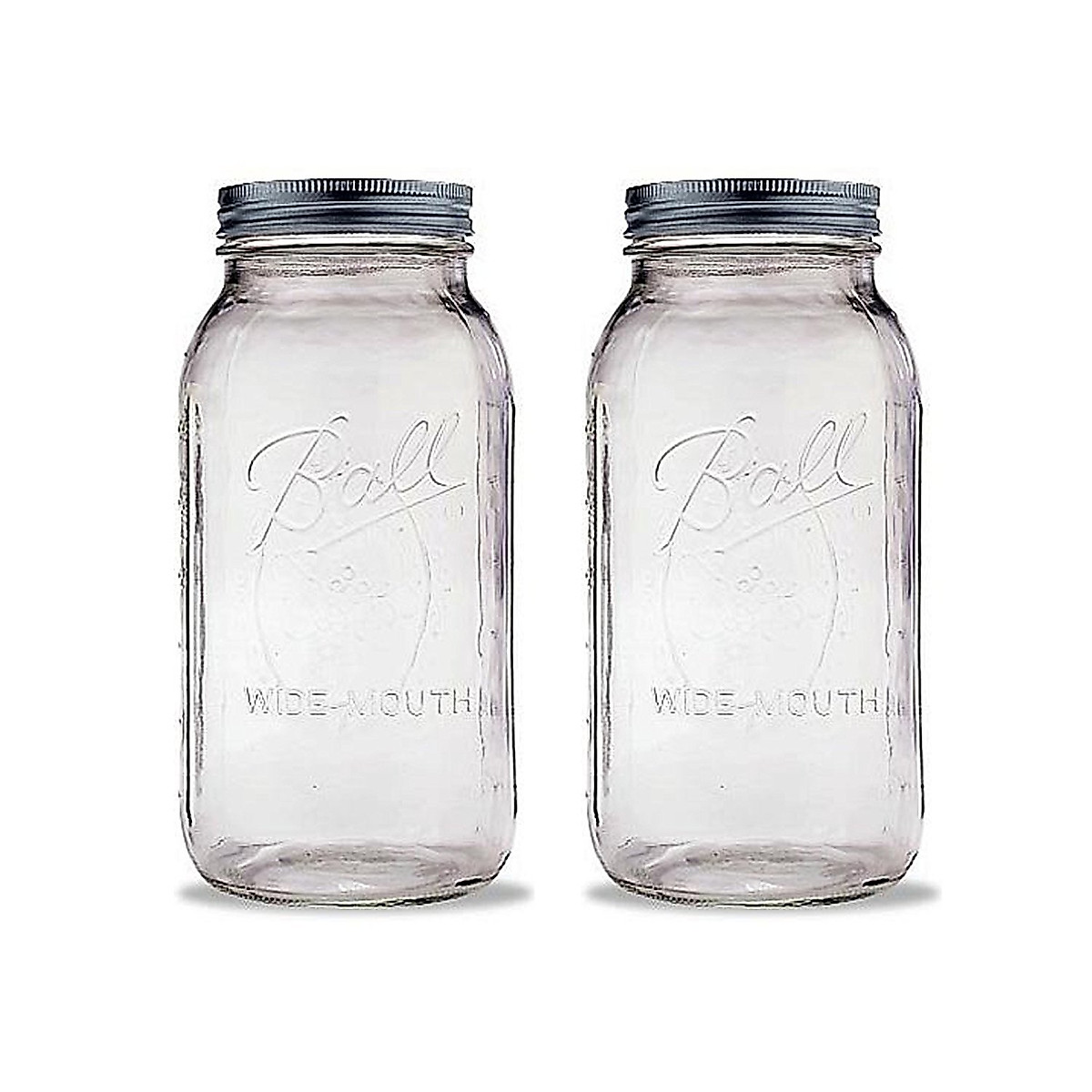 Ball 2 Quart Wide Mouth Canning Jar, Pack of 2