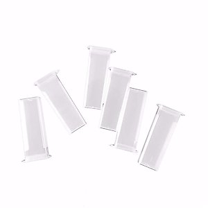 Laboratory Plastic Microscope Glass Holder Slide Box 10Pcs (Each hold 5pcs slides)