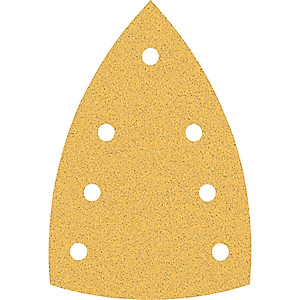 Bosch Professional 10x Expert C470 Sandpaper (for Hardwood, Paint on wood, 100x150 mm, Grit 80, Accessories Multi Sander)