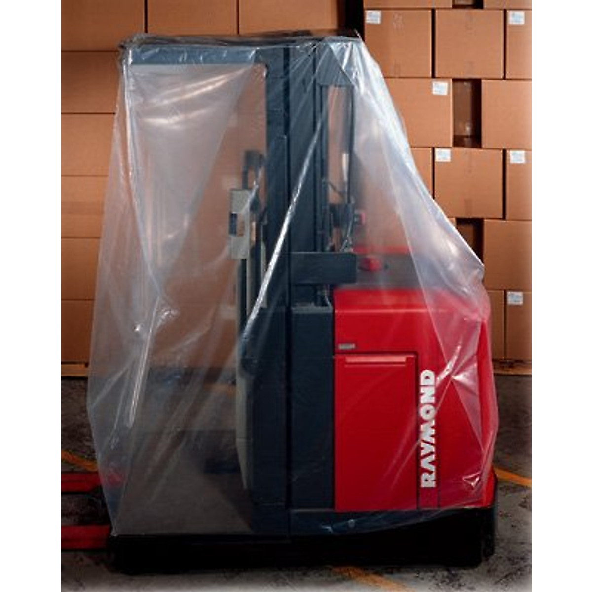 40" x 22" x 75" Pallet Covers Perforated on a Roll - Clear (4 mil) (1 Roll; 50 Bags) - AB-22-6-16