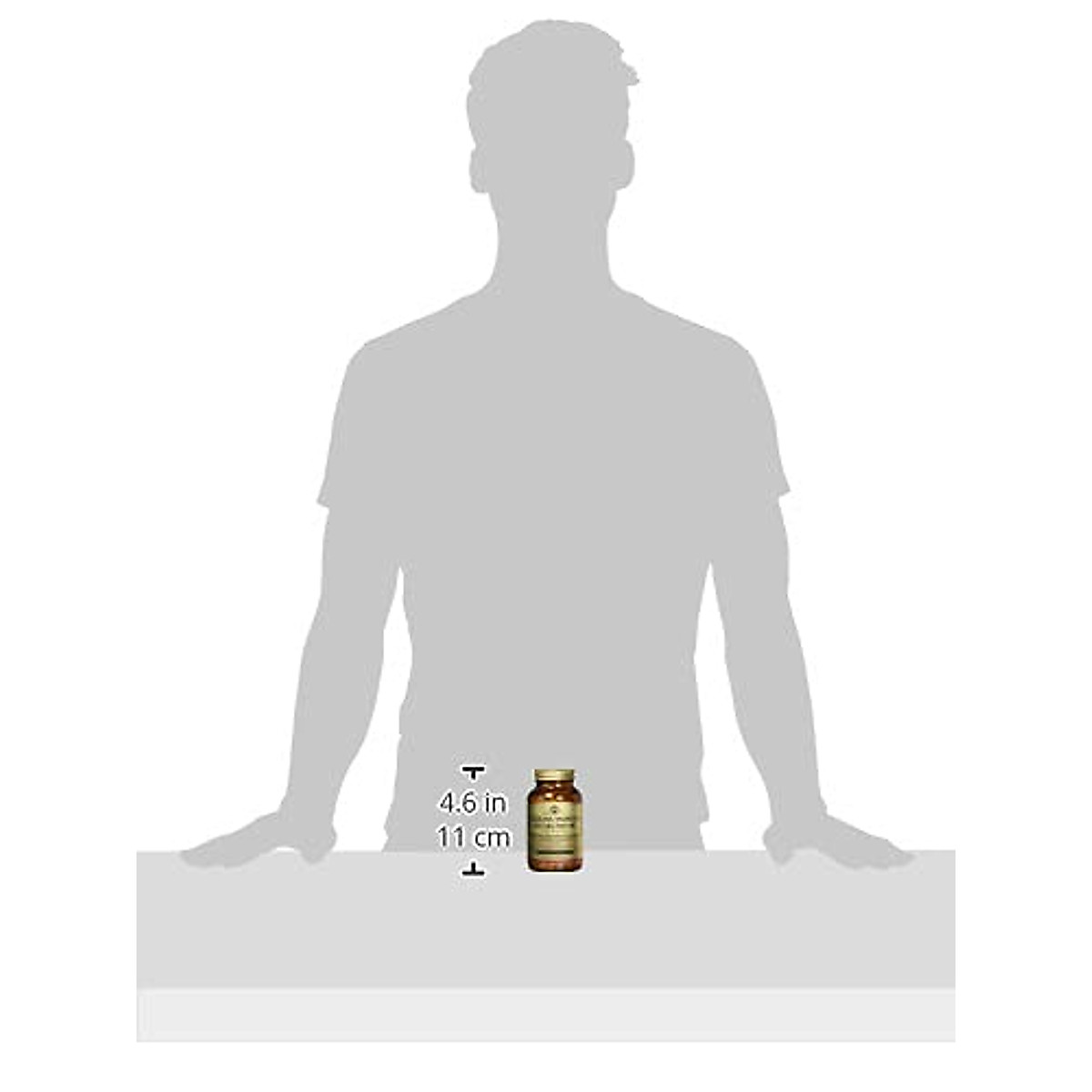 Solgar Choline/inositol 500 Mg/500 Mg, 100 Vegetable Capsules - 50 Servings, 100 Count (Pack of 12)