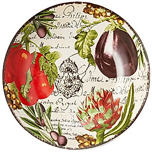 Certified International Corp Certified International Botanical Veggies Pasta Set, Multicolored, 5 Piece set