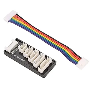 Heayzoki Balance Charger, Battery 2S-6S Charging Adapter, Portable Accessory for B6/B6AC/A6 Chargers