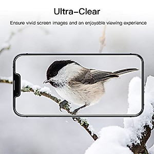 JETech Screen Protector for iPhone 14 6.1-Inch (NOT FOR iPhone 14 Plus 6.7-Inch), Tempered Glass Film, 3-Pack