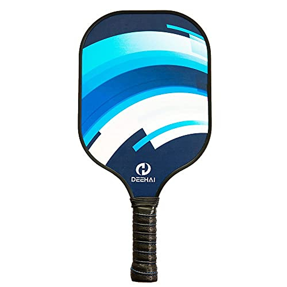 DeeHai Pickleball Paddles Pickleball Set Pickleball Rackets, Quiet Pickleball Raquette Set of 4 with 1 Portable Pickleball Bag, 4 Pickleball Balls & 4 Grip Tapes, Polypropylene Honeycomb Core