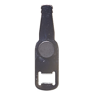 Pine Ridge Bigfoot Sasquatch Beer Shaped Bottle Opener, Rustic Kitchen Accessory Refrigerator Magnetic Bottle Opener, I Drink Alone