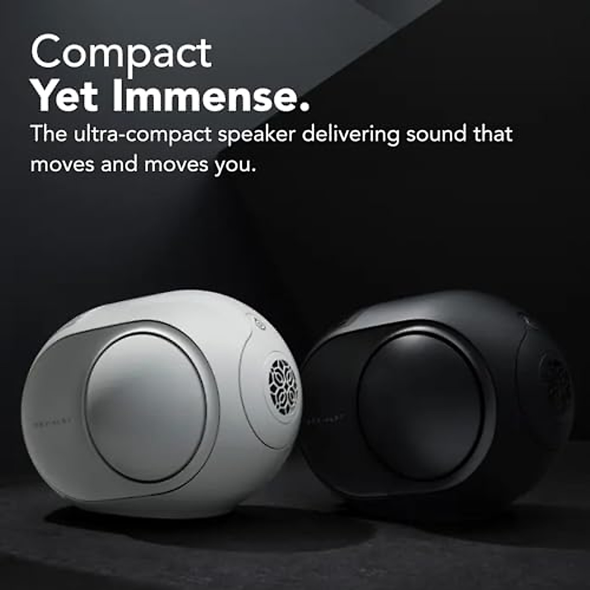 Devialet Phantom II - 95 dB - Compact Wireless Speaker - Matte Black