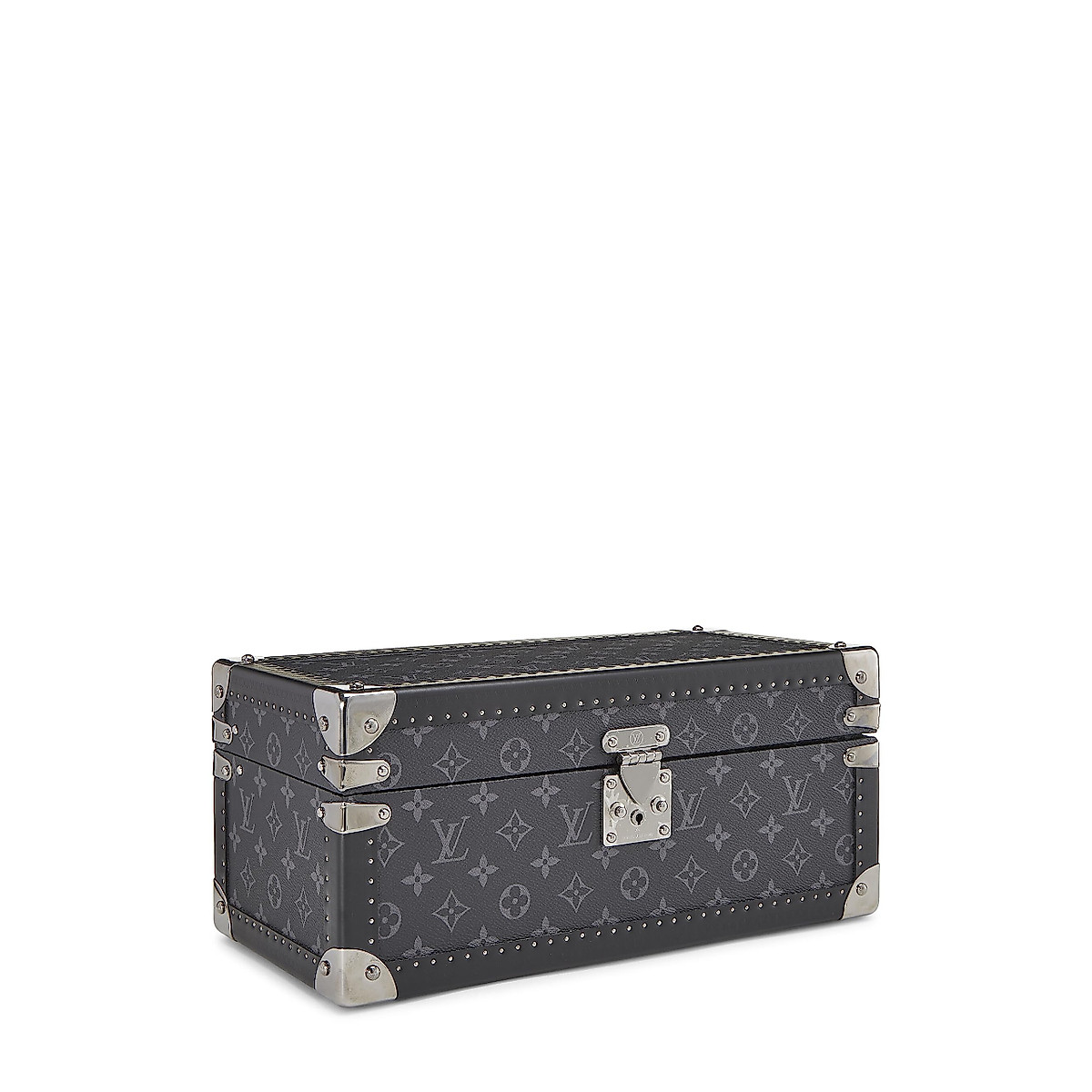 Louis Vuitton, Pre-Loved Black Monogram Eclipse Accesories Box, Black
