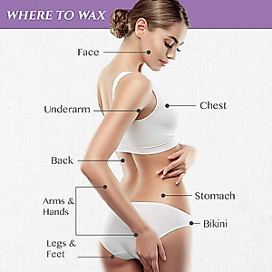 Satin Smooth Ultra Sensitive Zinc Oxide Wax, For Hair Removal, Ideal for Fine to Medium Hair, Suitable for Delicate Skin, 14 oz, 1-pack