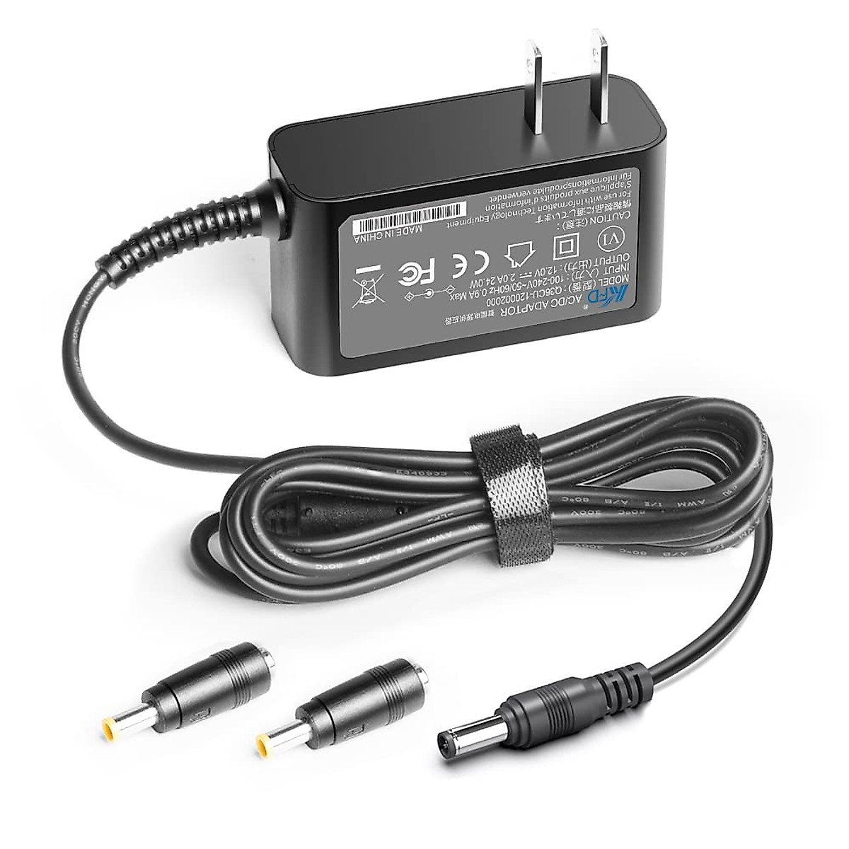 KFD 12V AC DC Adapter Charger for Roku Ultra,Premiere,Premiere Plus,Roku 4662X 4800X 4662RW 4800R 4800RW Ultra 4K HDR Media Player,TiVo Roamio Player,Night Owl,Reolink Camera Power Supply Charger Cord