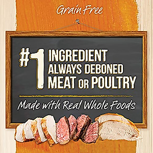 Merrick Grain Free Wet Dog Food Variety Pack, Grain Free Favorites Canned Dog Food - (12) 12.7 oz. Cans