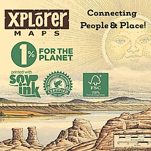 Xplorer Maps Sanibel-Captiva Islands Map Ceramic Shot Glass, BPA-Free - For Office, Home, Gift, Party - Durable and holds 1.5 oz Liquid