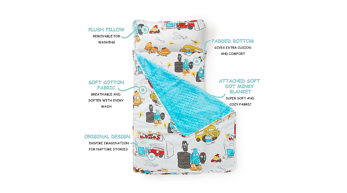 JumpOff Jo Toddler Nap Mat - Comfort for Kids