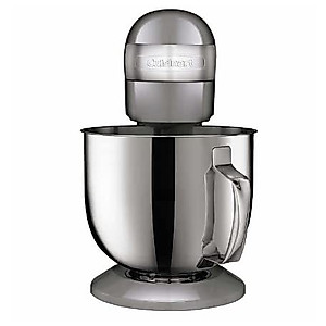 Cuisinart Precision Master Pro 6.5-QT Stand Mixer.600-watt 12 Speed Motor.59-point Planetary Mixing Action.Silver. (CSM-130BCPC)